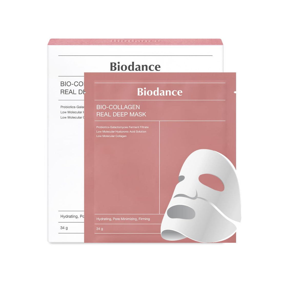 BIODANCE Bio-Collagen Real Deep Mask hidrogelinė veido kaukė – Rossi.lt